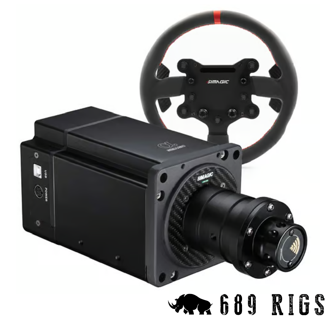 combo volante base SIMAGIC mex Alpha (15 Nm) GTS Alcantara